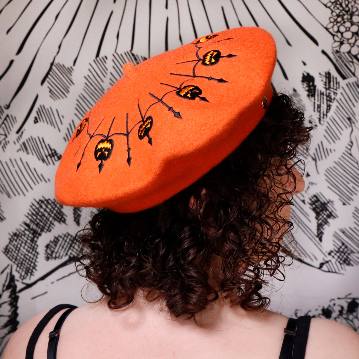 PUMPKIN PATCH GATES - Orange Beret – blackthornla